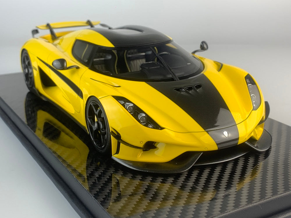 Frontiart 1:18 Koenigsegg Regera Loke yellow F079-87 – YomaCarModel